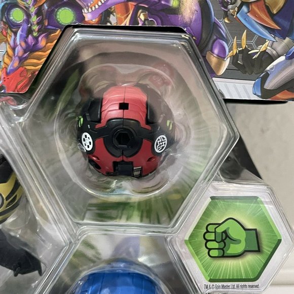 Bakugan | Toys | Bakugan Starter Pack 3pack Fused Trox X Nobilious Ultra Armored Alliance Col ...